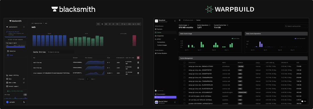 Blacksmith vs WarpBuild Comparison - 2025 May - WarpBuild Blog